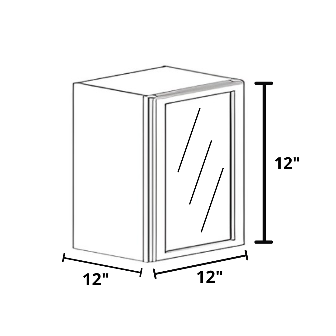 Bridge Wall Cabinet 12"x12"x12" – AG In-Stock Cabinets