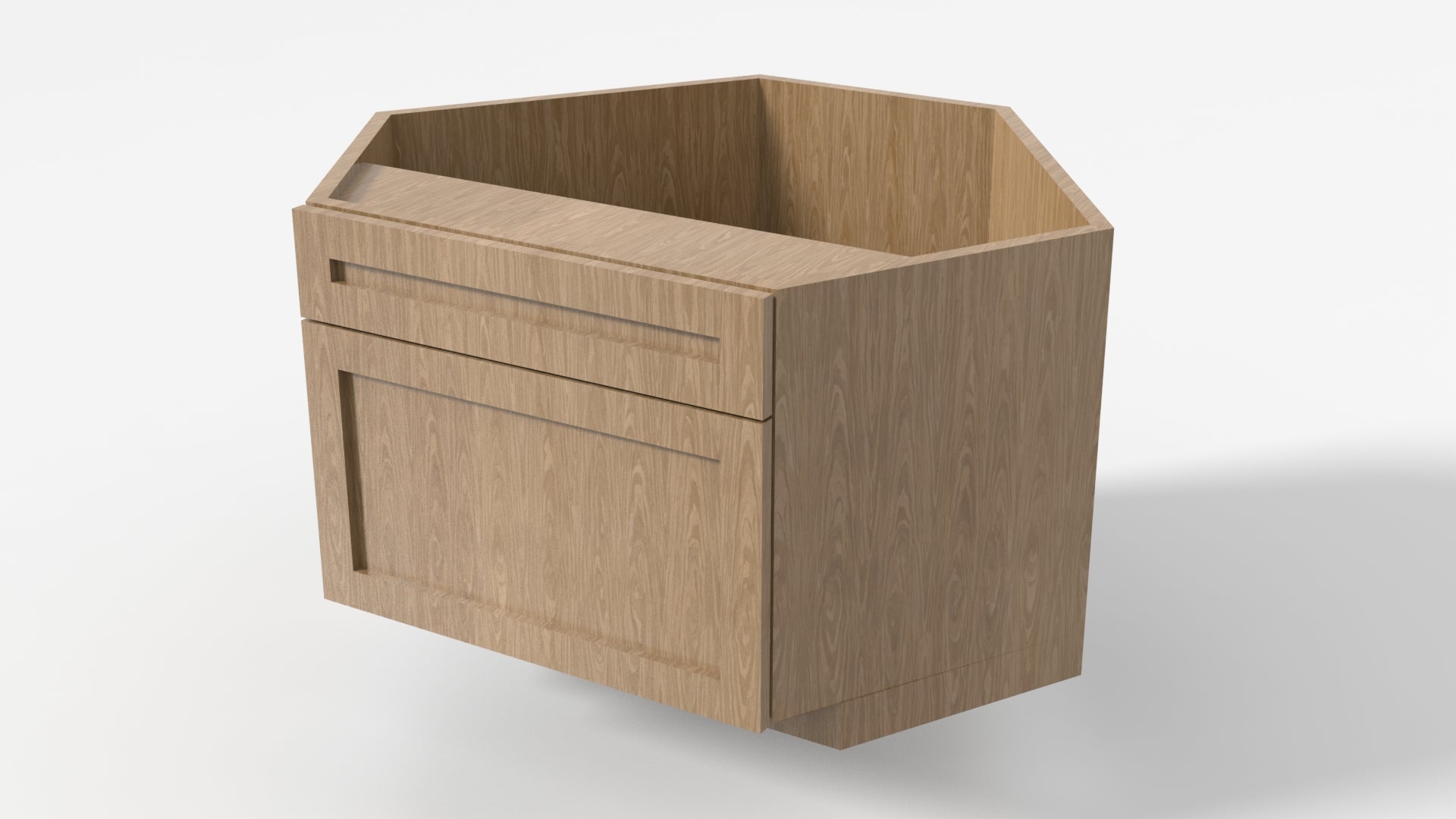 Corner Sink 36"x34½"x24" Base Cabinet – AG In-Stock Cabinets